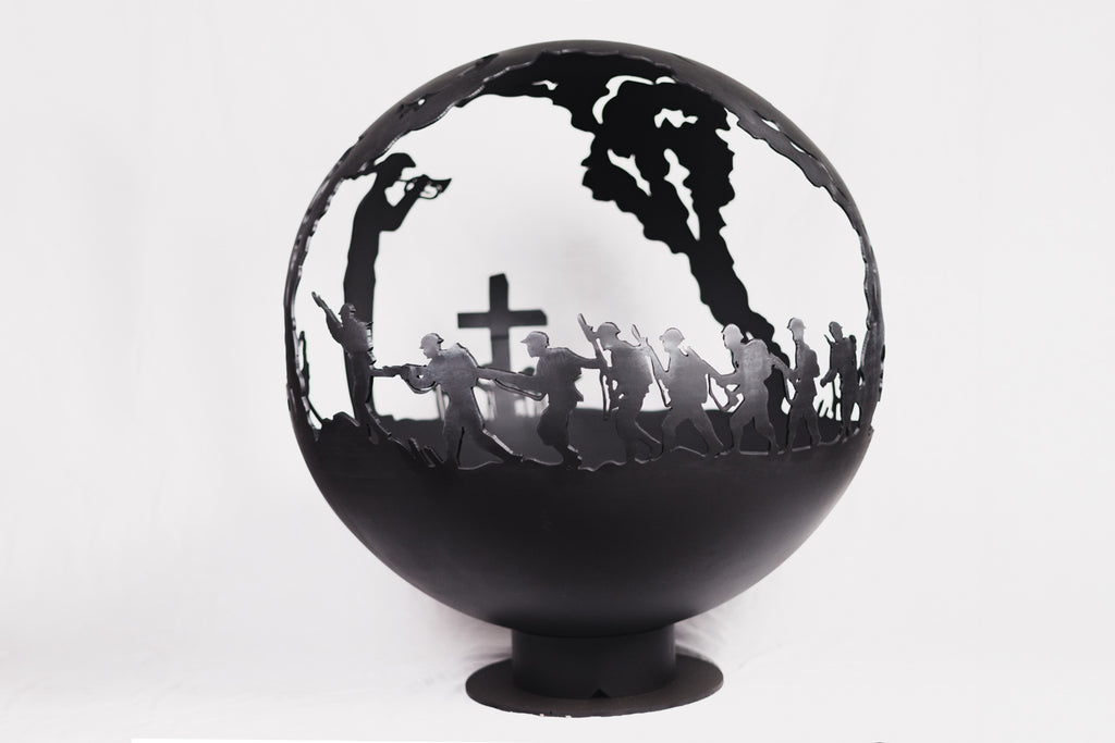 The Fallen, Lest We Forget Anzac Fire Pit
