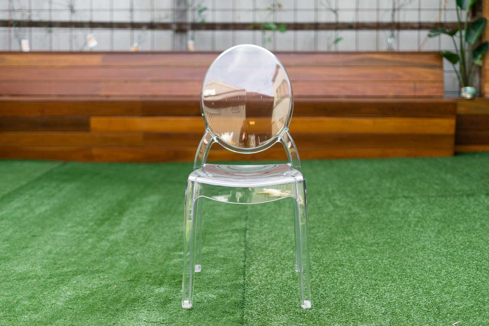 Replica Clear Ghost Chair | Large seat | Fast Delivery